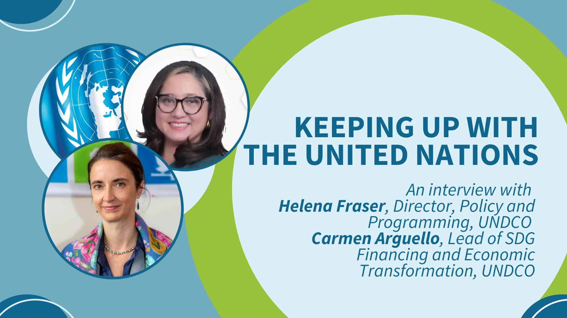 Keeping up with the United Nations – Helena Fraser & Carmen Arguello ...